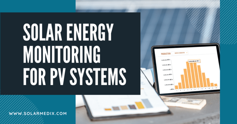 Solar Energy Monitoring for PV Systems | Solar Medix